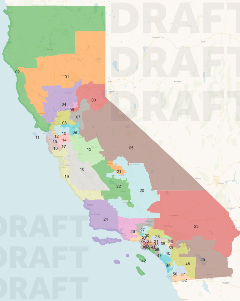 Proposed California Redistricting – Lake County Democratic Party